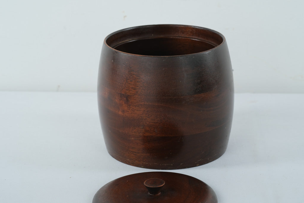 Carved Wooden Lidded Container - Rosario Woodturning - Puerto Rico ...