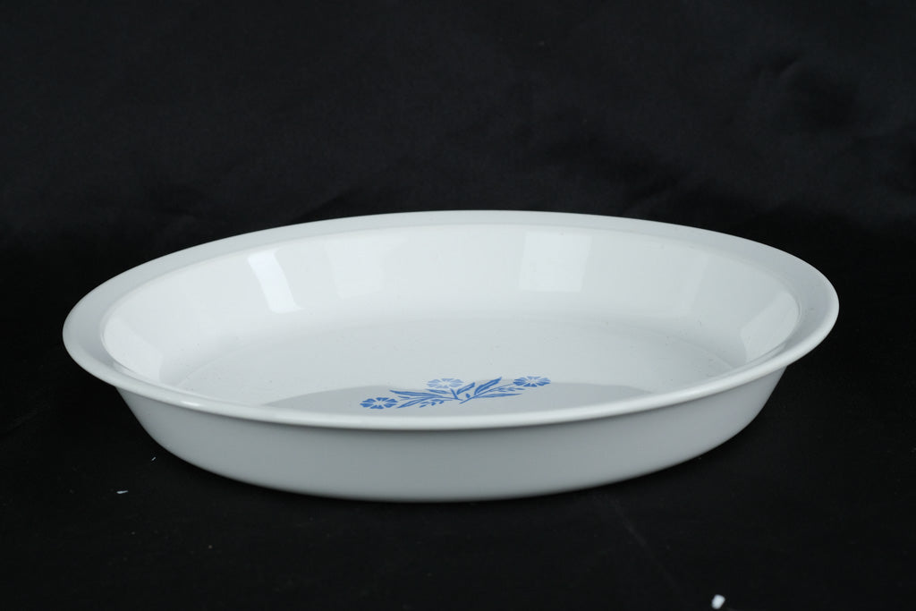 Corning Ware 9-Inch Pie Plate with Blue Cornflower Design (Model P-309 ...