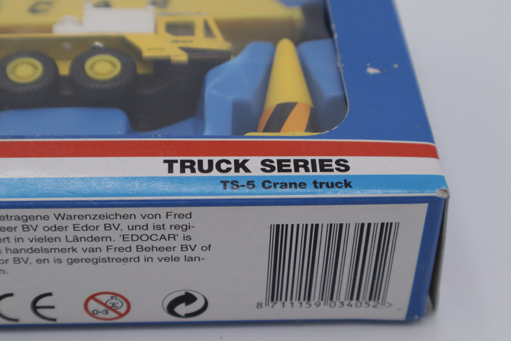 Edocar Truck Series TS-5 Crane Truck (Diecast Model, 1998, #TS-5 ...