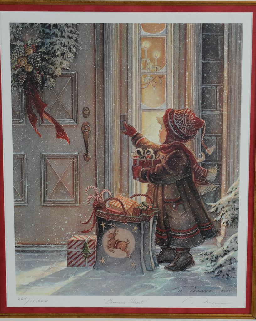 Generous Heart by Trisha Romance – Limited Edition Signed & Numbered P ...
