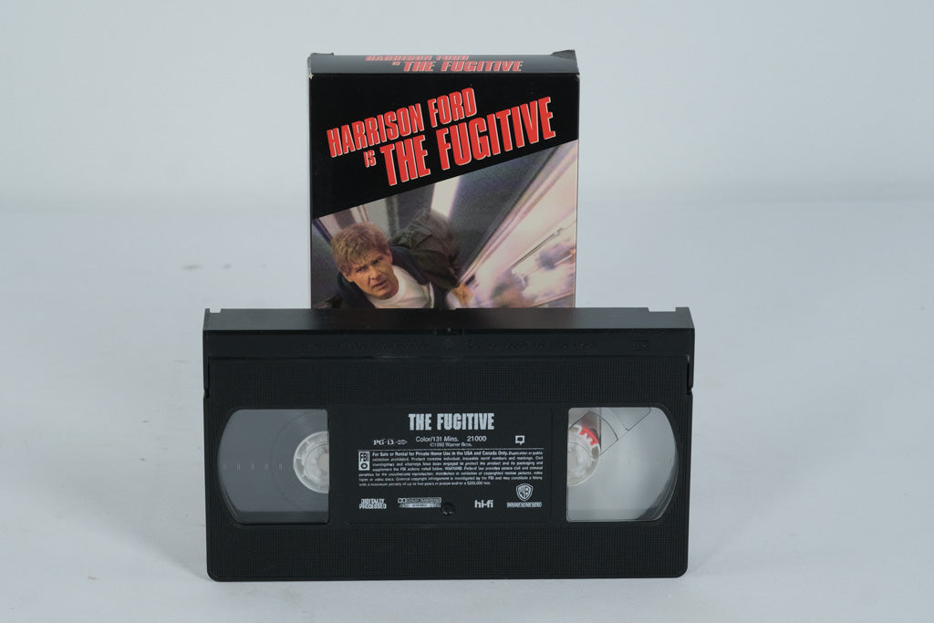 🎞️ The Fugitive (1993) – VHS | Warner Home Video – Craze Furniture and ...