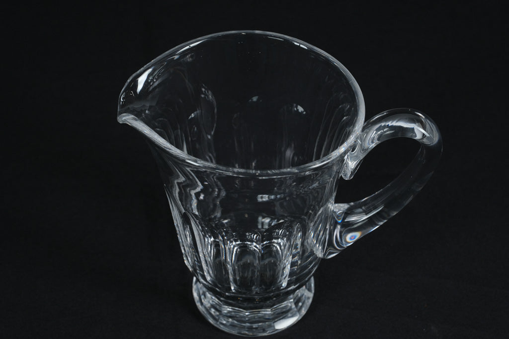 Waterford Sheila Claret Crystal Pitcher – 32 oz Footed Pitcher, 7.5” T ...